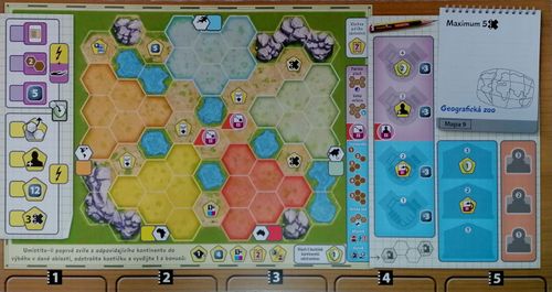 Teen Board Games Ark Nova: Zoo Map Pack 1 U2013 Board Game By Capstone ...