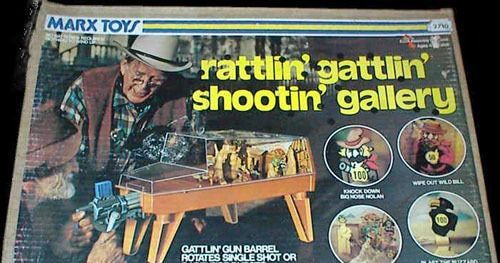 The Rattlin' Gattlin' Shootin' Gallery | Board Game | BoardGameGeek