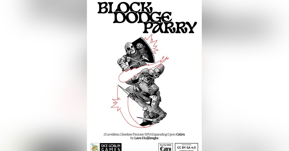 Block, Dodge, Parry (Version 1) | RPG Item | RPGGeek