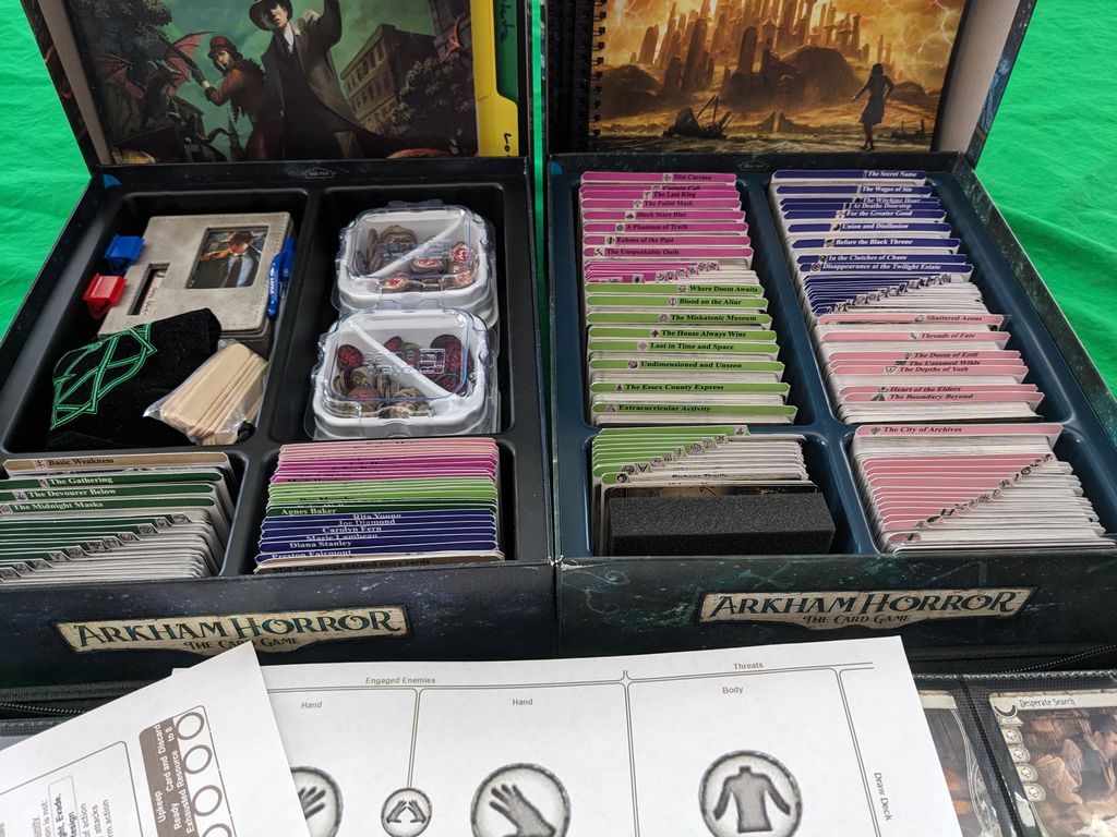 Circle Undone set horizontal card dividers | Arkham Horror: The Card ...