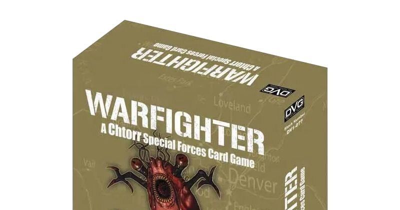Warfighter: A Chtorr Special Forces Card Game | Board Game | BoardGameGeek