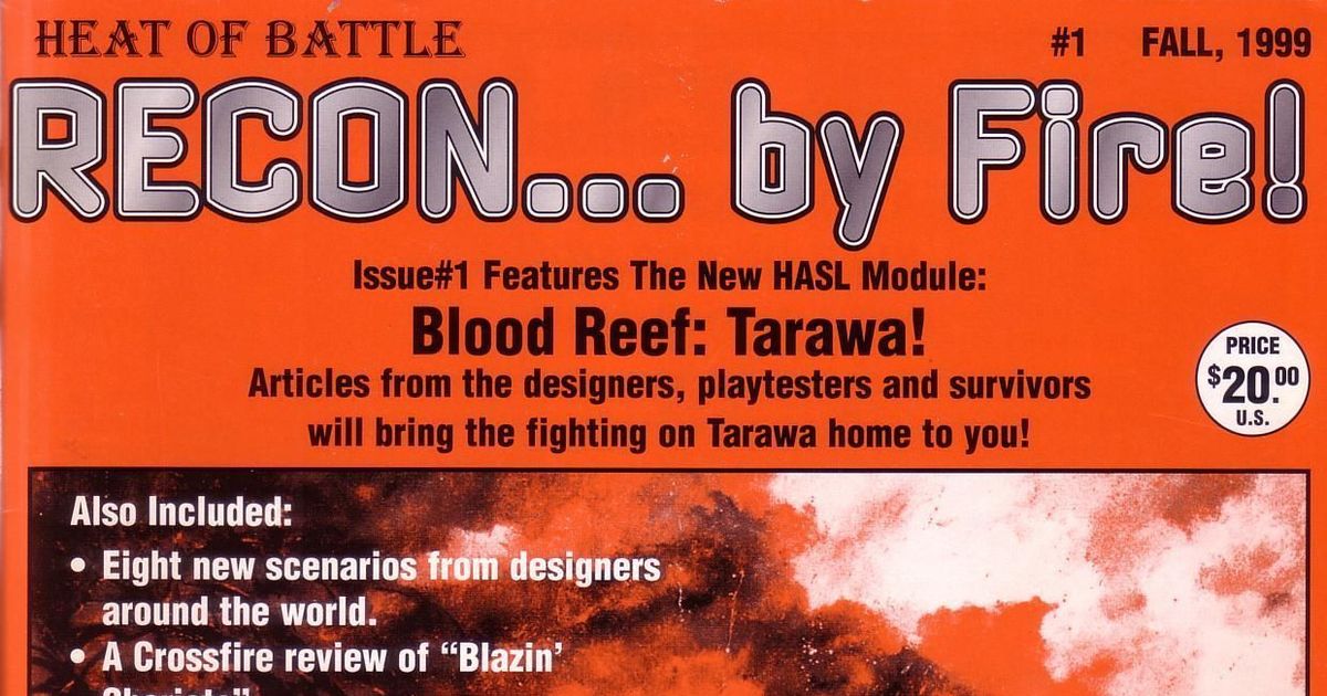 Recon... by Fire! Issue #1 | Board Game | BoardGameGeek