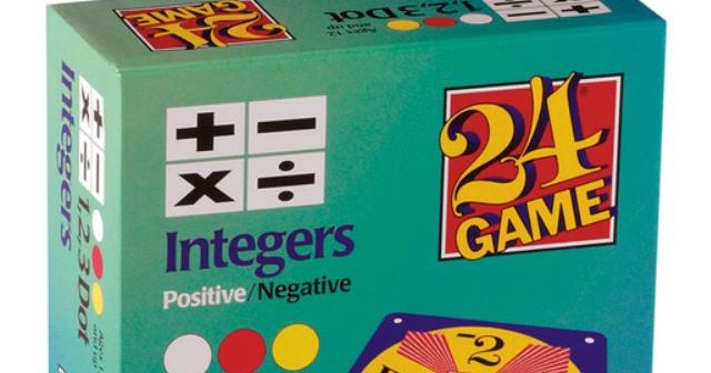 24 Game: Integers positive/negative | Board Game | BoardGameGeek