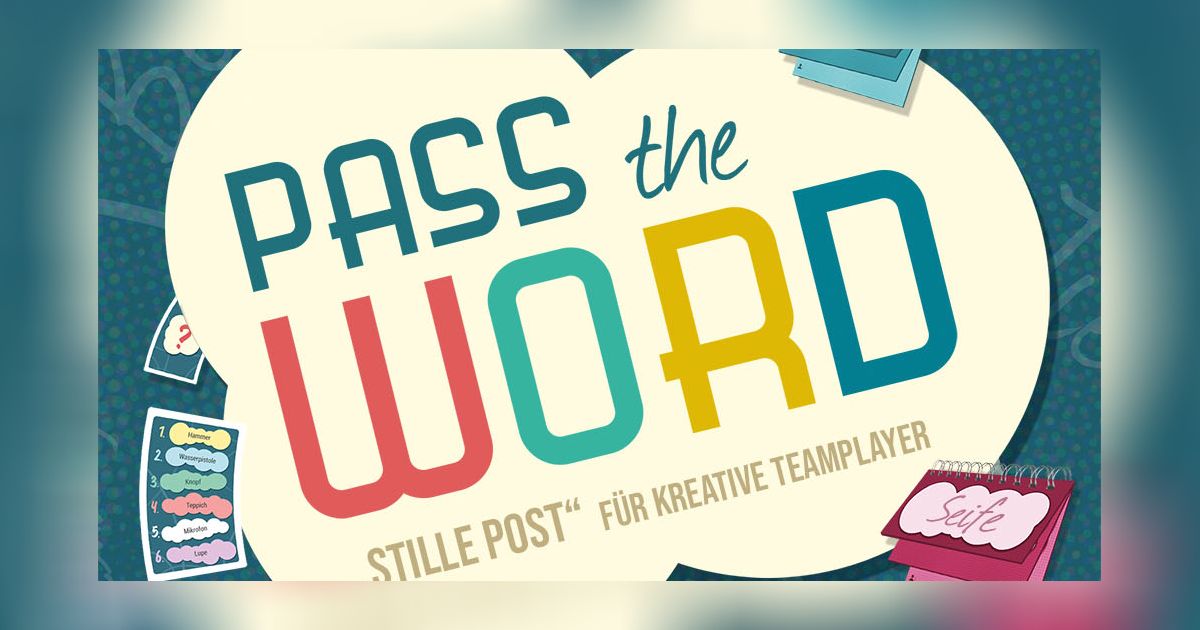 Pass the Word | Board Game | BoardGameGeek