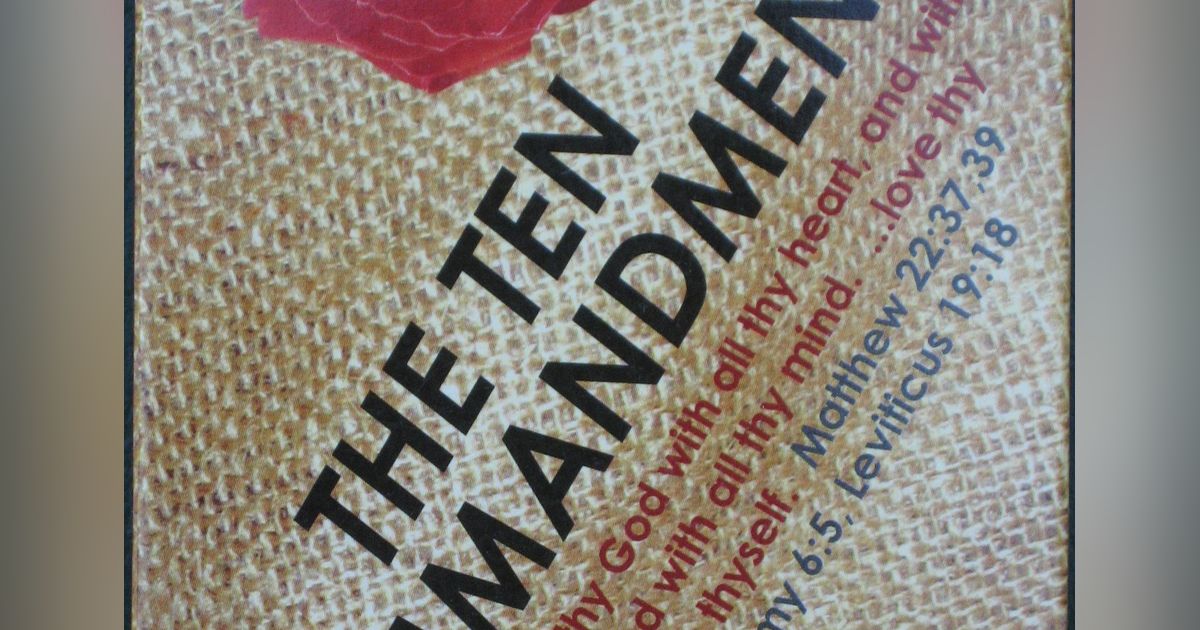 The Ten Commandments | Board Game | BoardGameGeek