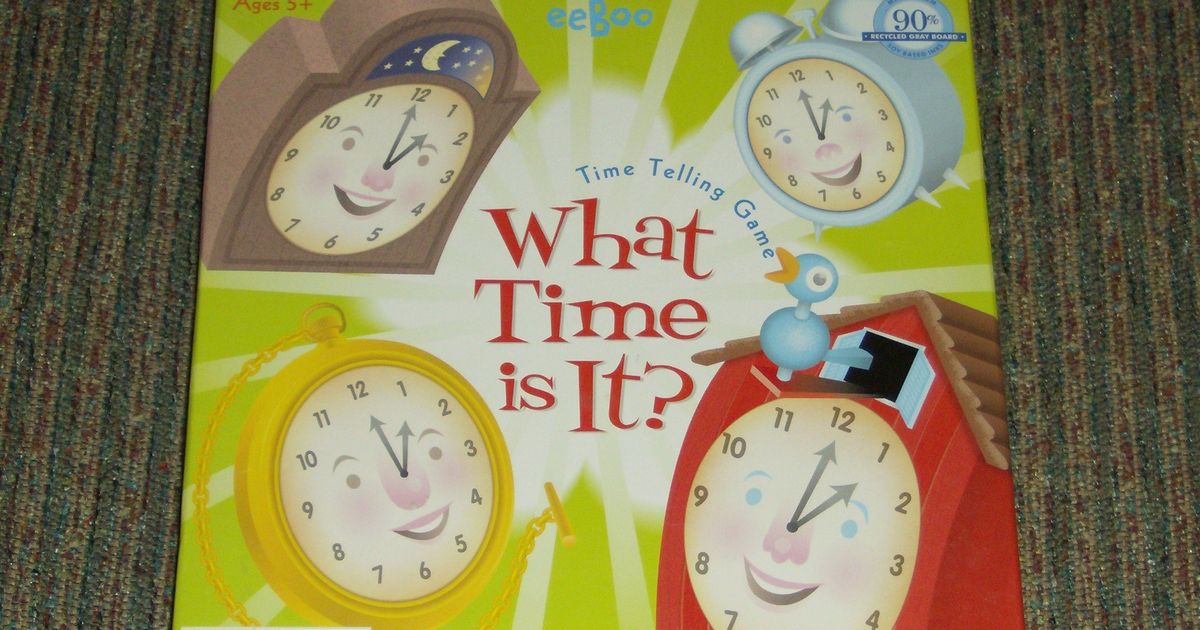 What Time Is It? | Board Game | BoardGameGeek