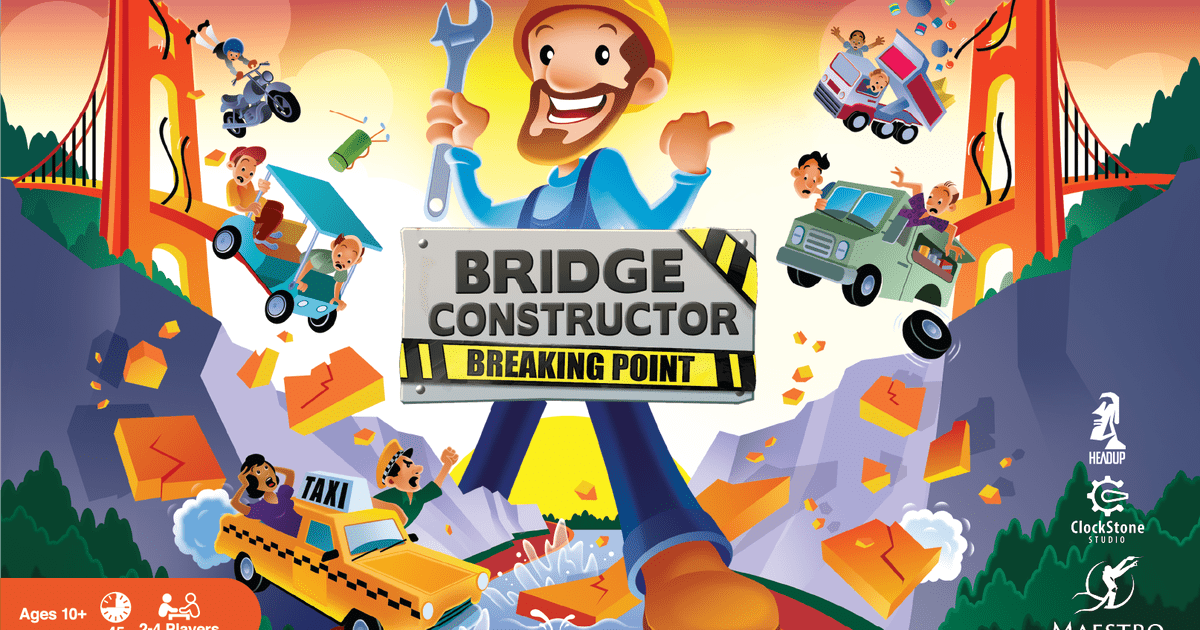 Bridge Constructor: Breaking Point | Board Game | BoardGameGeek