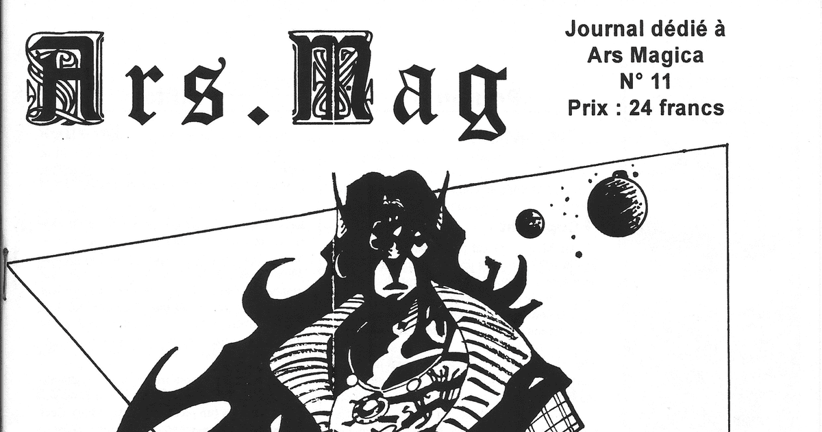 Ars Mag (Issue 11 - Jun 1997) | Issue | RPGGeek