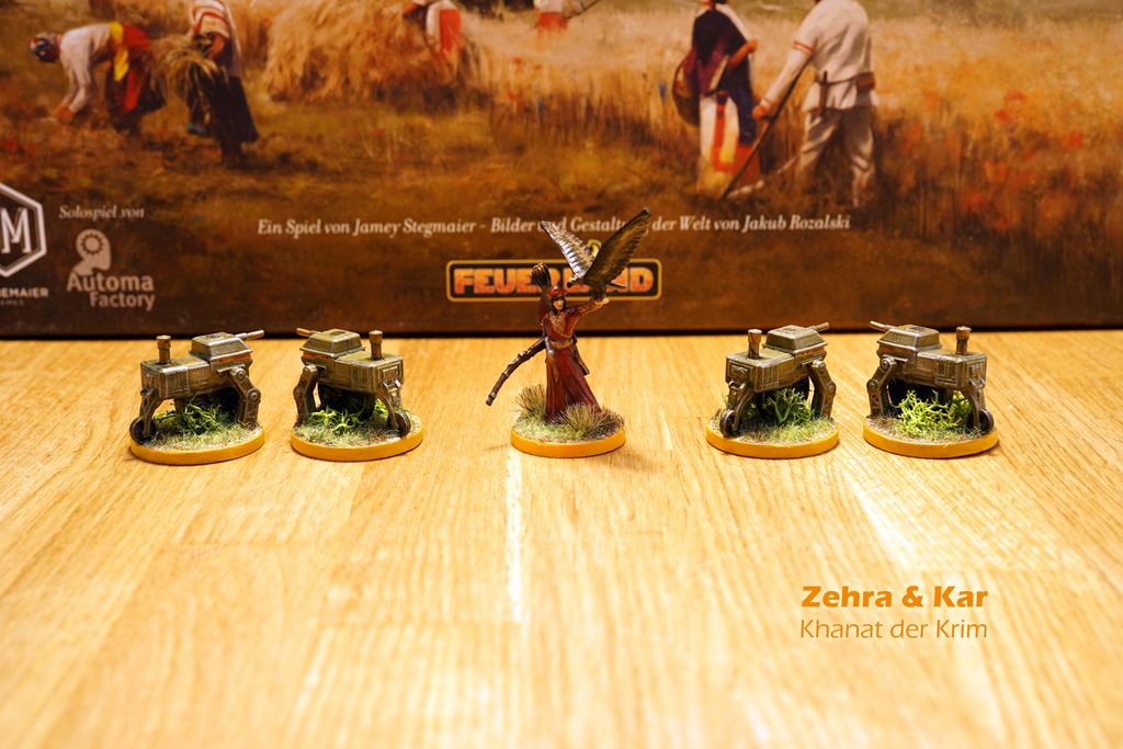 Scythe - Base game | Angie's painted miniatures | BoardGameGeek