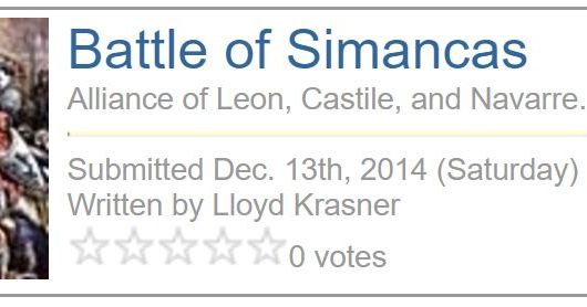Battle of Simancas | Board Game | BoardGameGeek