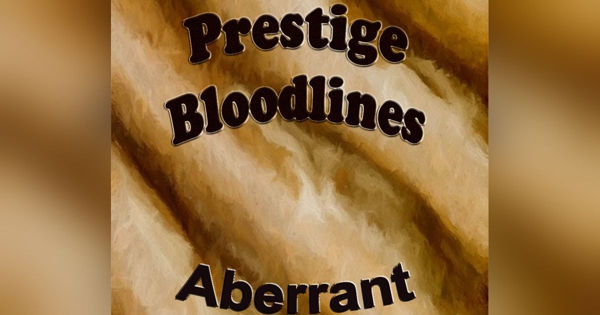 Prestige Bloodlines: Aberrant | RPG Item | BoardGameGeek