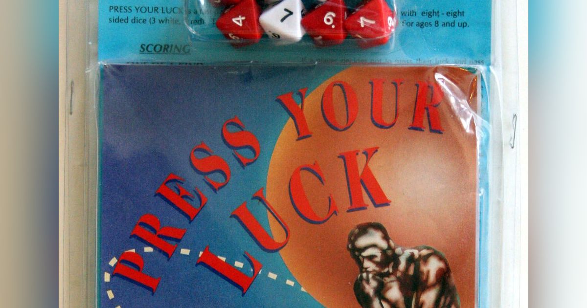 Press Your Luck | Board Game | BoardGameGeek