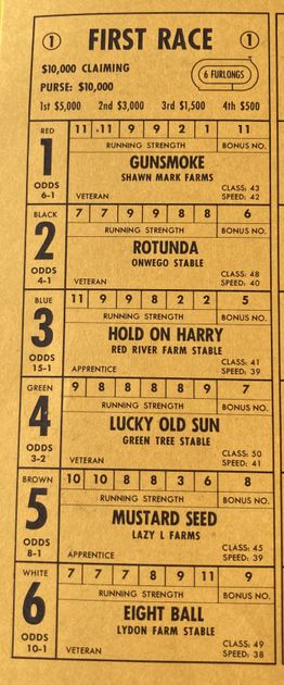 Win, Place & Show - Test Race | Trickylight SportsView