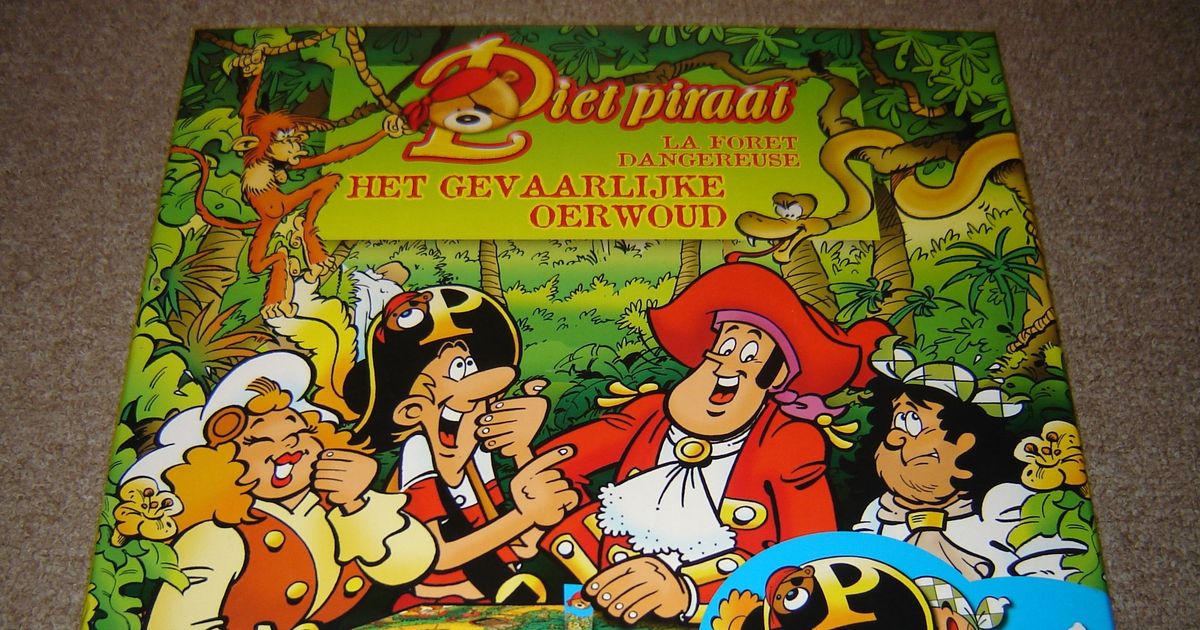 Piet Piraat: Het gevaarlijke oerwoud | Board Game | BoardGameGeek