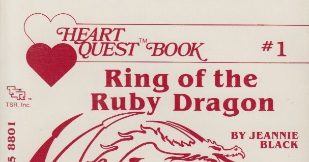 HeartQuest 1: Ring of the Ruby Dragon | RPG Item | RPGGeek