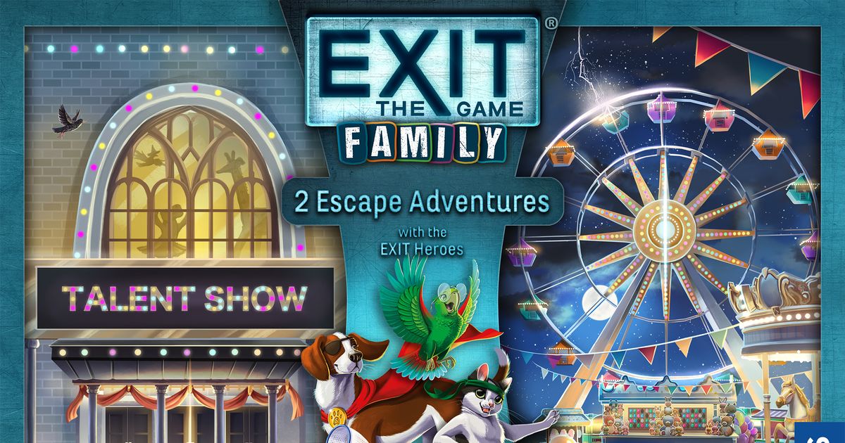 EXIT: The Game – Family: The Trophy Case/Night at the Carnival | Board ...