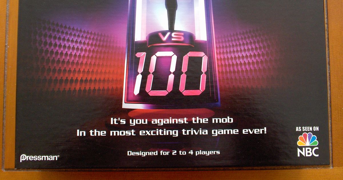 1 vs. 100 Board Game | Board Game | BoardGameGeek