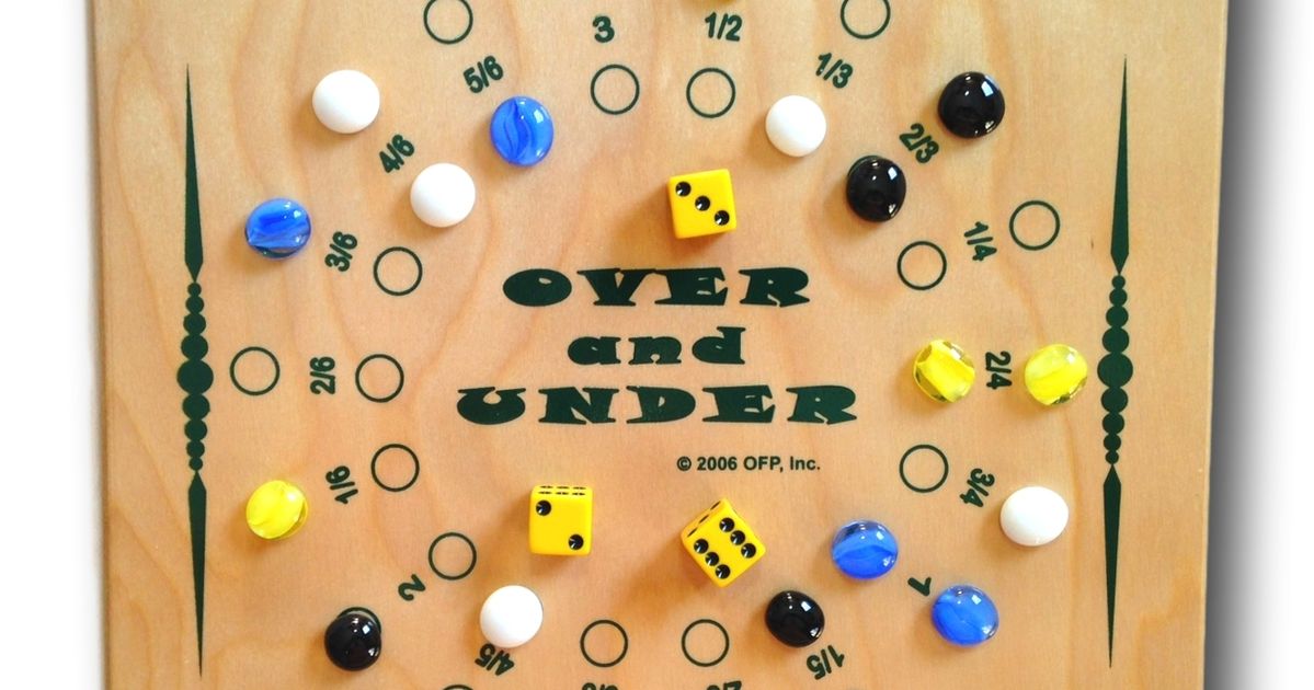 Over and Under | Board Game | BoardGameGeek