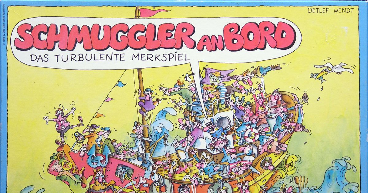 Schmuggler an Bord | Board Game | BoardGameGeek