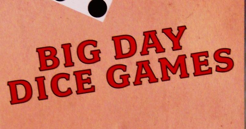 Big Day Dice Games | Board Game | BoardGameGeek