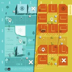 RUN: Barcelona and Copenhagen Promo Maps | Board Game | BoardGameGeek