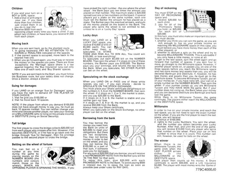 Life Instructions