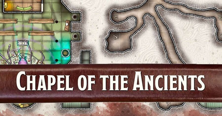 Chapel of the Ancients Stock Battlemap | RPG Item | RPGGeek