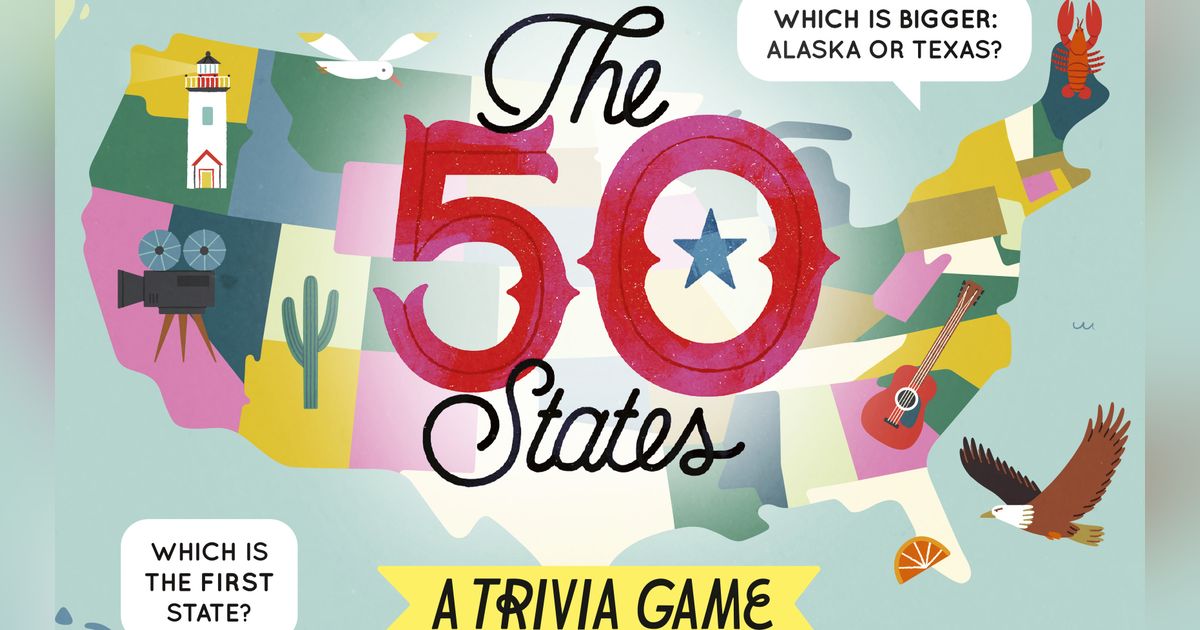 The 50 States: A Trivia Game | Board Game | BoardGameGeek