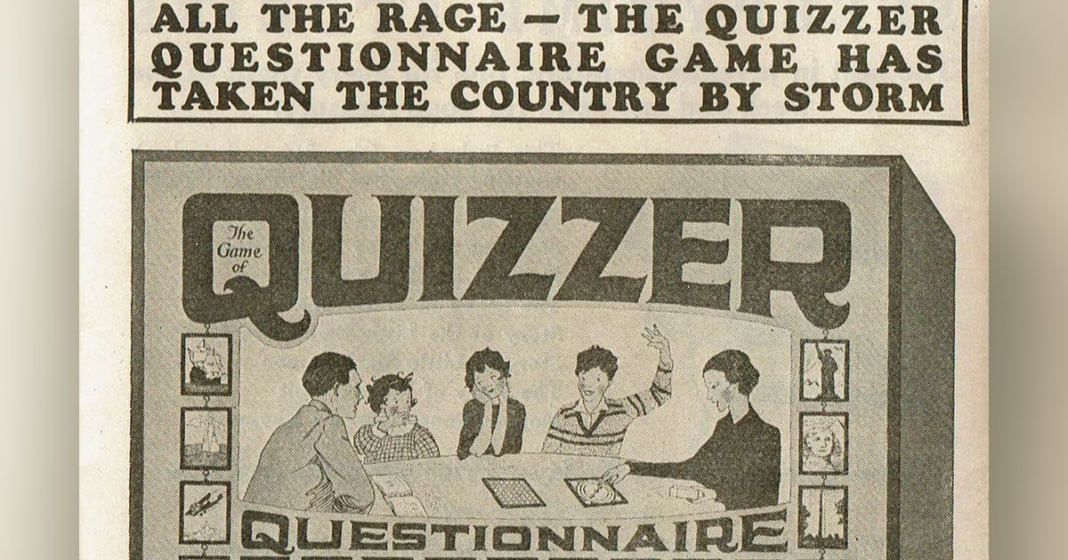 The Game of Quizzer Questionnaire | Board Game | BoardGameGeek