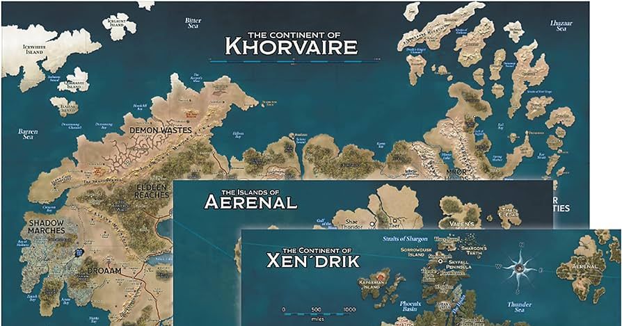 Eberron Map Set | RPG Item | RPGGeek