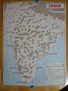 Railway Rivals Map IN: India | Board Game | BoardGameGeek