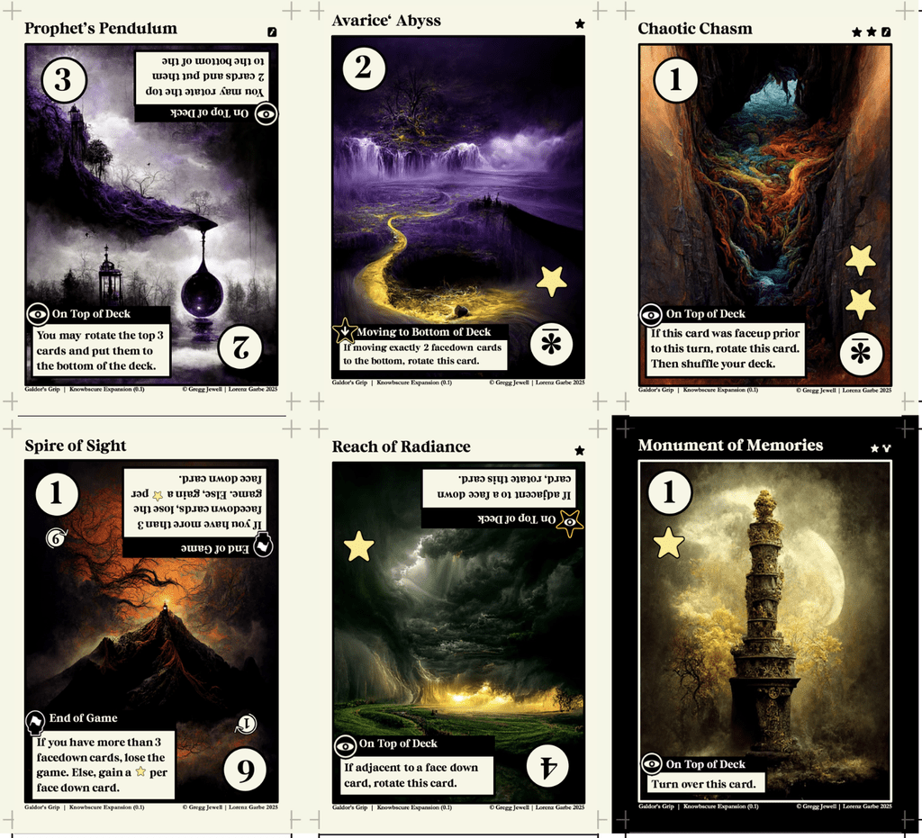 Fan-Made-Expansion: Knowbscure 9 3/4-card expansion | Galdor's Grip