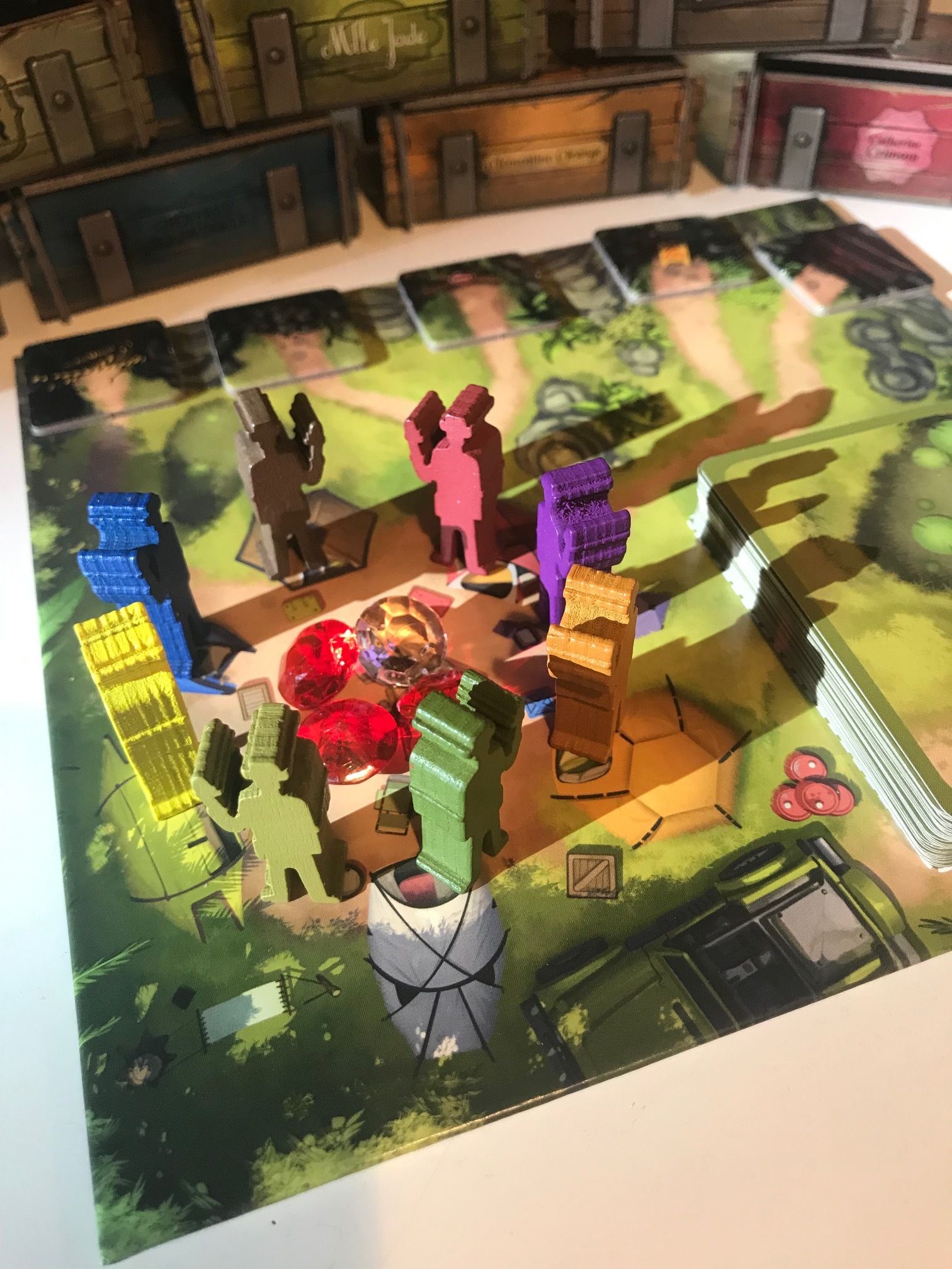 What game has the best player colors? : r/boardgames