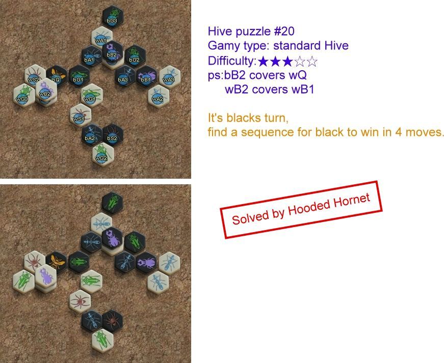 Hive Puzzles metalist