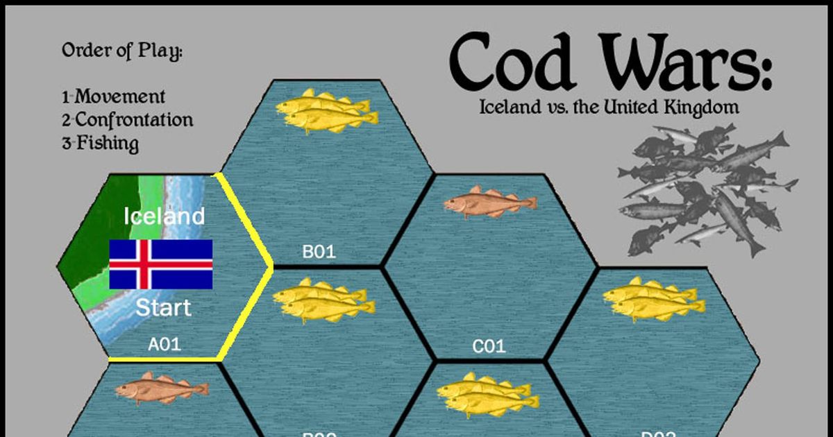 COD WARS: Iceland vs. Great Britain in the 1970s | Board Game ...