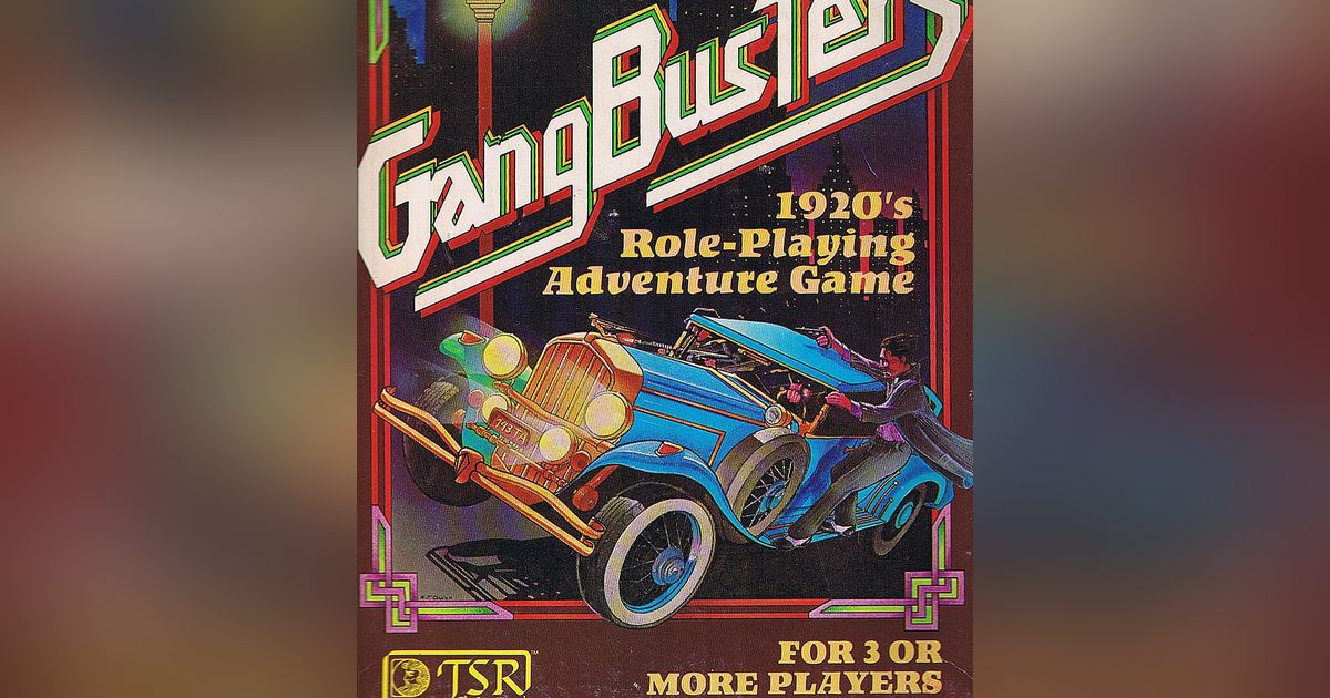 Gangbusters (1st Edition) | RPG Item | RPGGeek