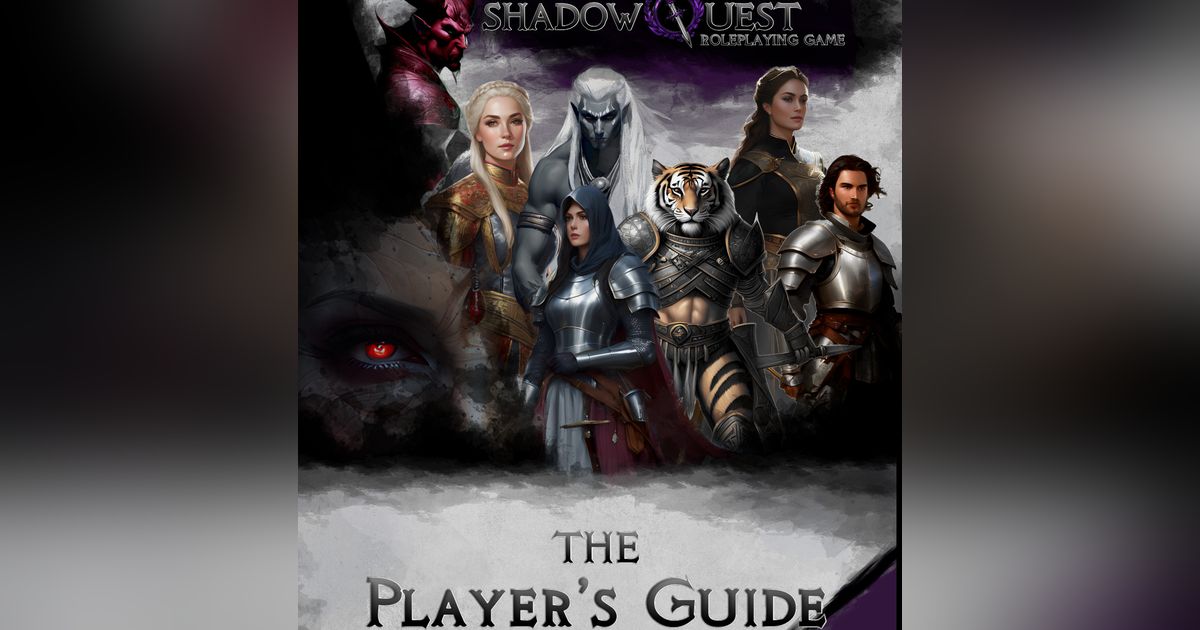 Shadowquest: the Player's Guide | RPG Item | RPGGeek