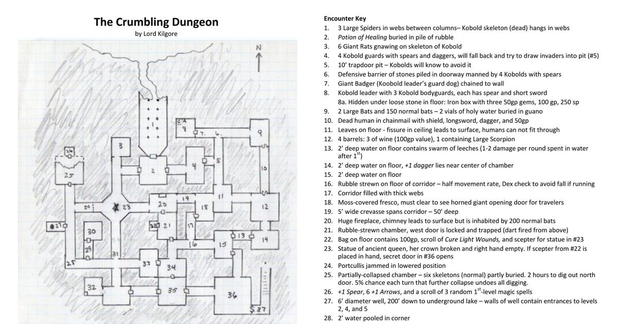 The Crumbling Dungeon | RPG Item | BoardGameGeek