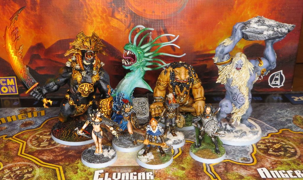 Blood Rage | Painting by Numbers | BoardGameGeek