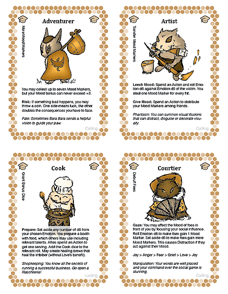 Michtim Calling Cards | RPG Item | RPGGeek