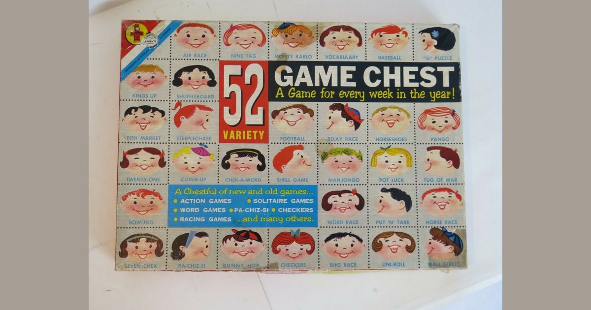 52 Variety Game Chest | Board Game | BoardGameGeek