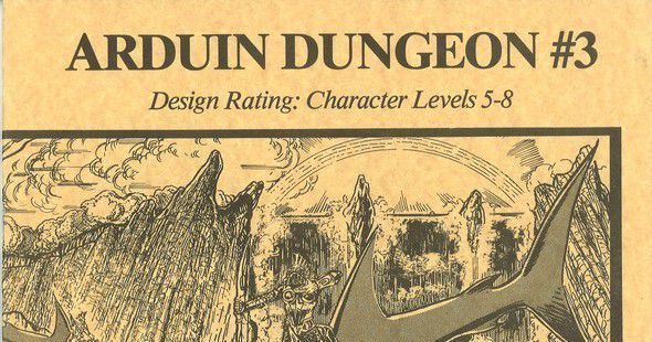 Arduin Dungeon #3: The Citadel of Thunder | RPG Item | RPGGeek