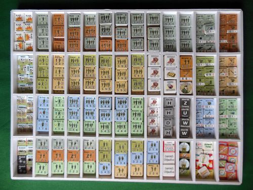 Black Rectangular Game Organizers 10-Pack Game Piece Counter Trays ...