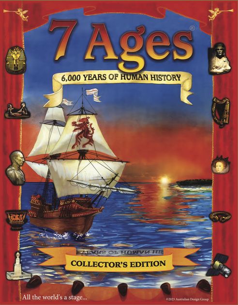 7 Ages Collector’s Edition map | 7 Ages: Collector's Edition