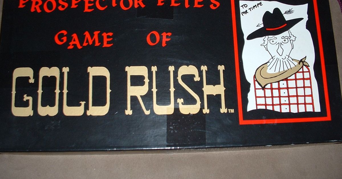Gold Rush | Board Game | BoardGameGeek
