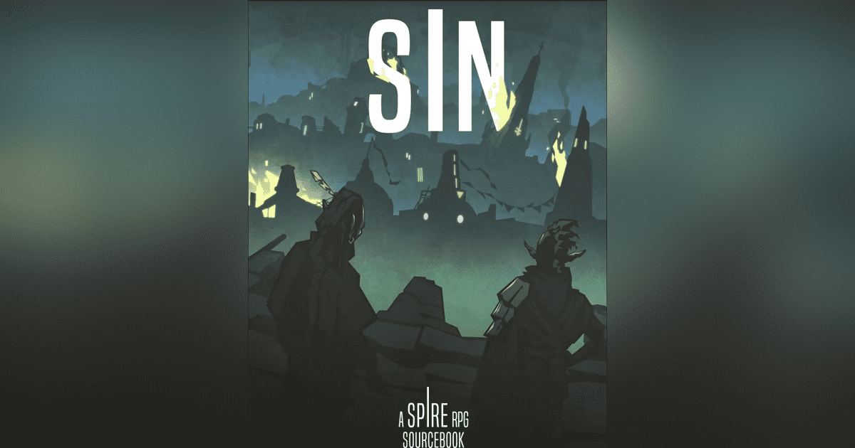 Sin: A Spire RPG Sourcebook | RPG Item | RPGGeek