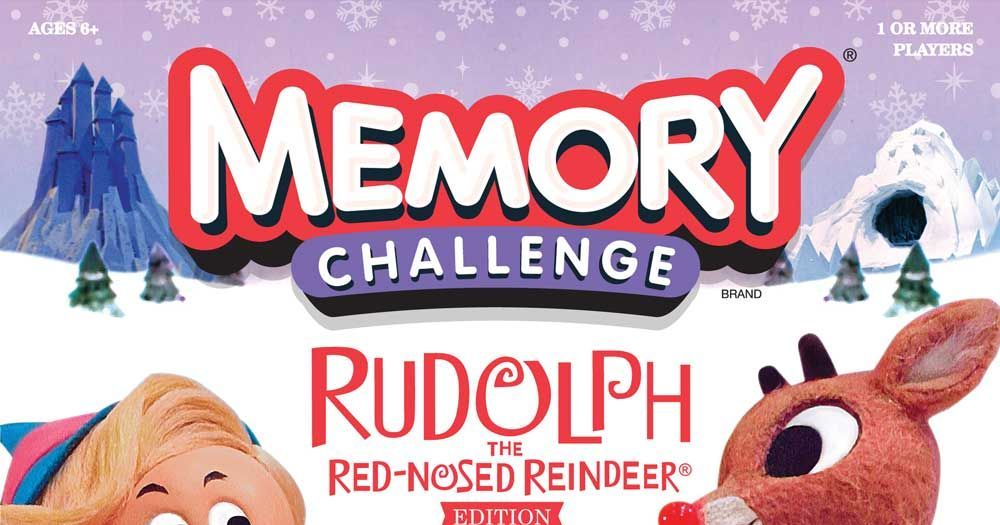 Memory Challenge: Rudolph the Red-Nosed Reindeer Edition | Board Game ...