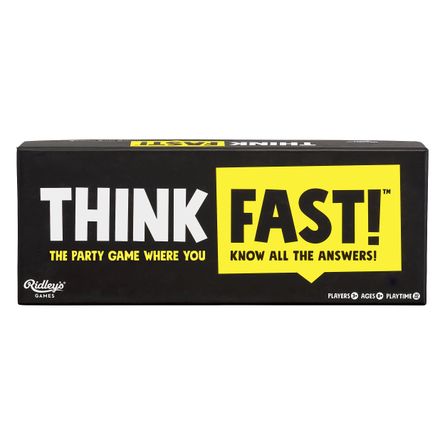 Think Fast | Board Game | BoardGameGeek
