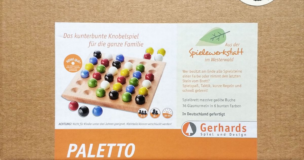 Paletto | Board Game | BoardGameGeek