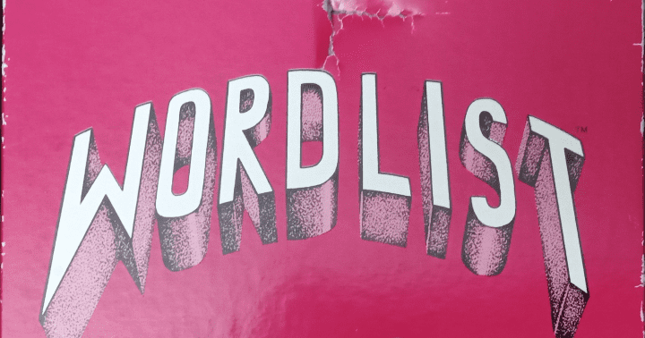 Word List | Board Game | BoardGameGeek